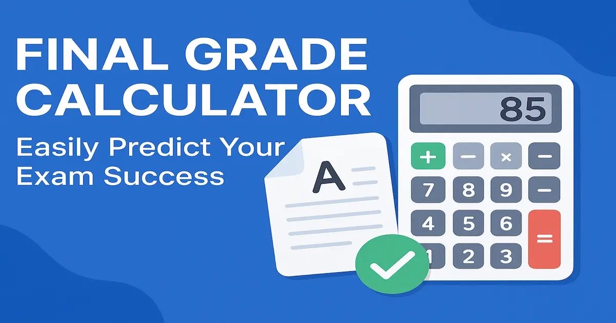 Final Grade Calculator: Your Ultimate Guide to Academic Success - LESCO ...